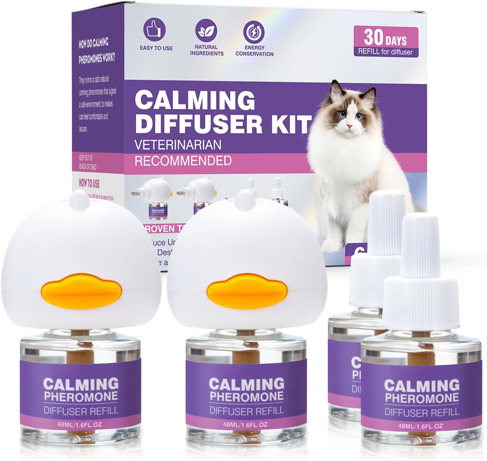 Amazon.com : Sentry Calming Chews for Cats, Calming Aid Helps to Manage ...