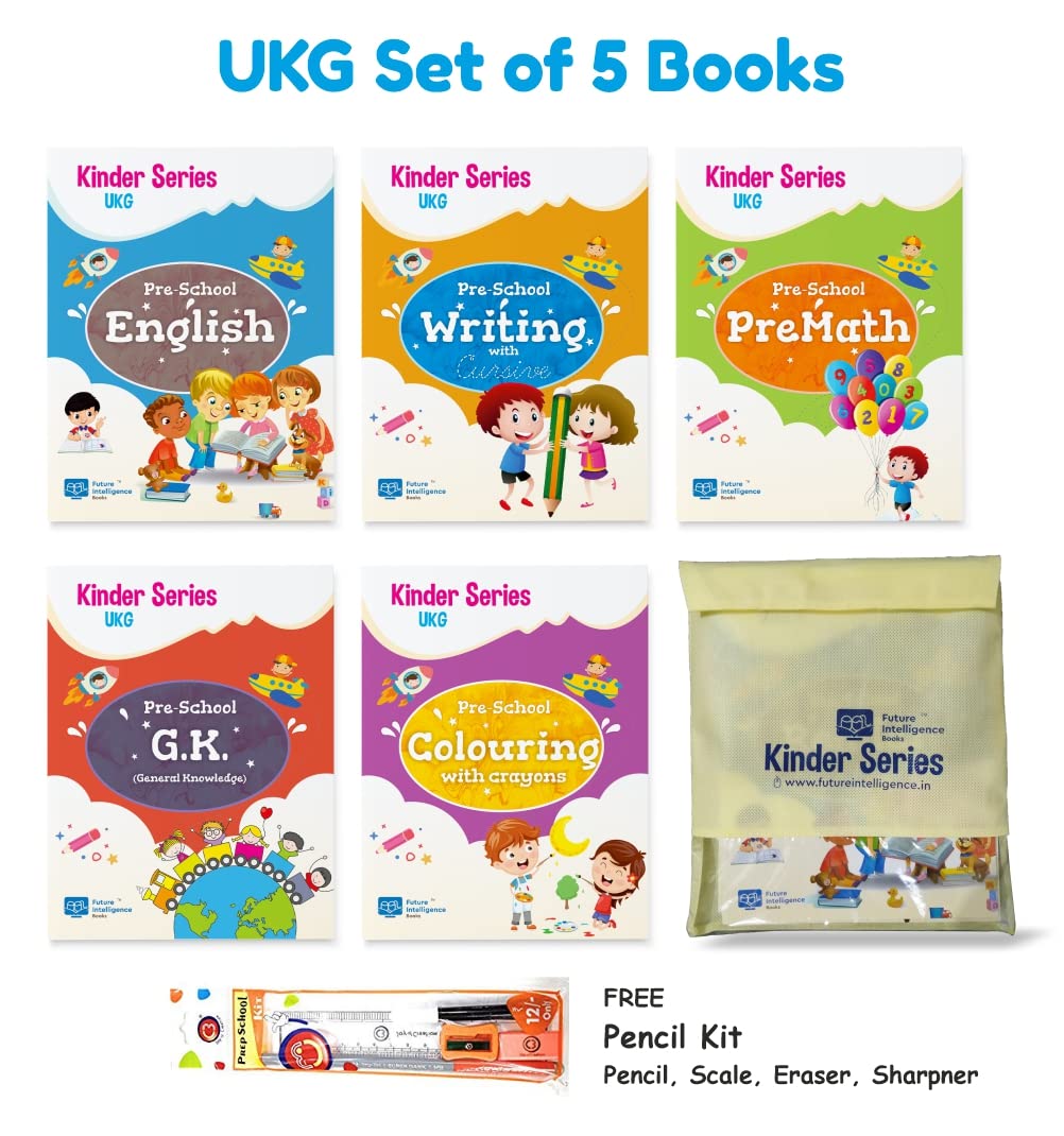 Kinder Series UKG Books for Kids CBSE - ALL IN ONE BOOK SET - English ...