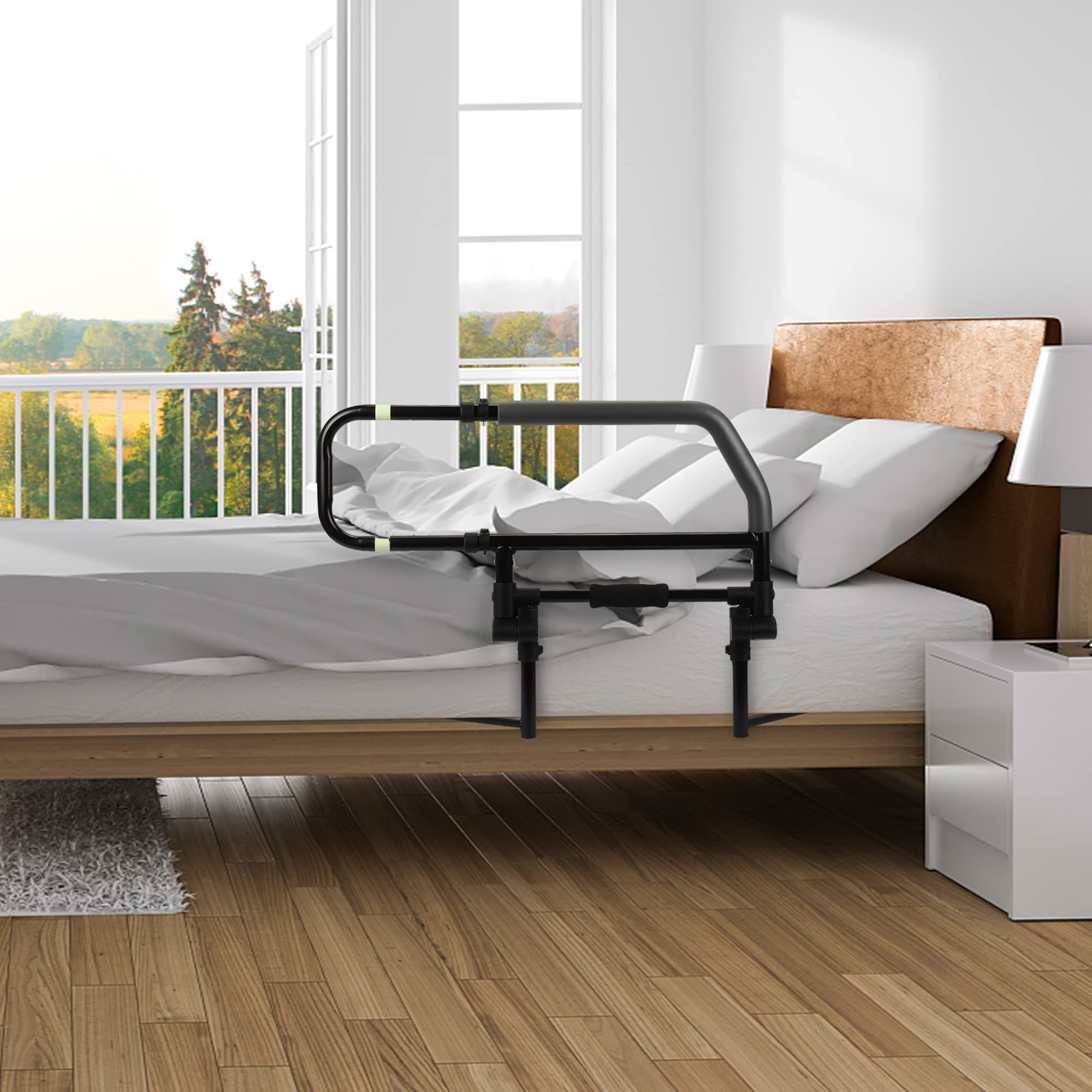 yeshine Bed Rails for Elderly Adults - Compact Assist Railing for ...