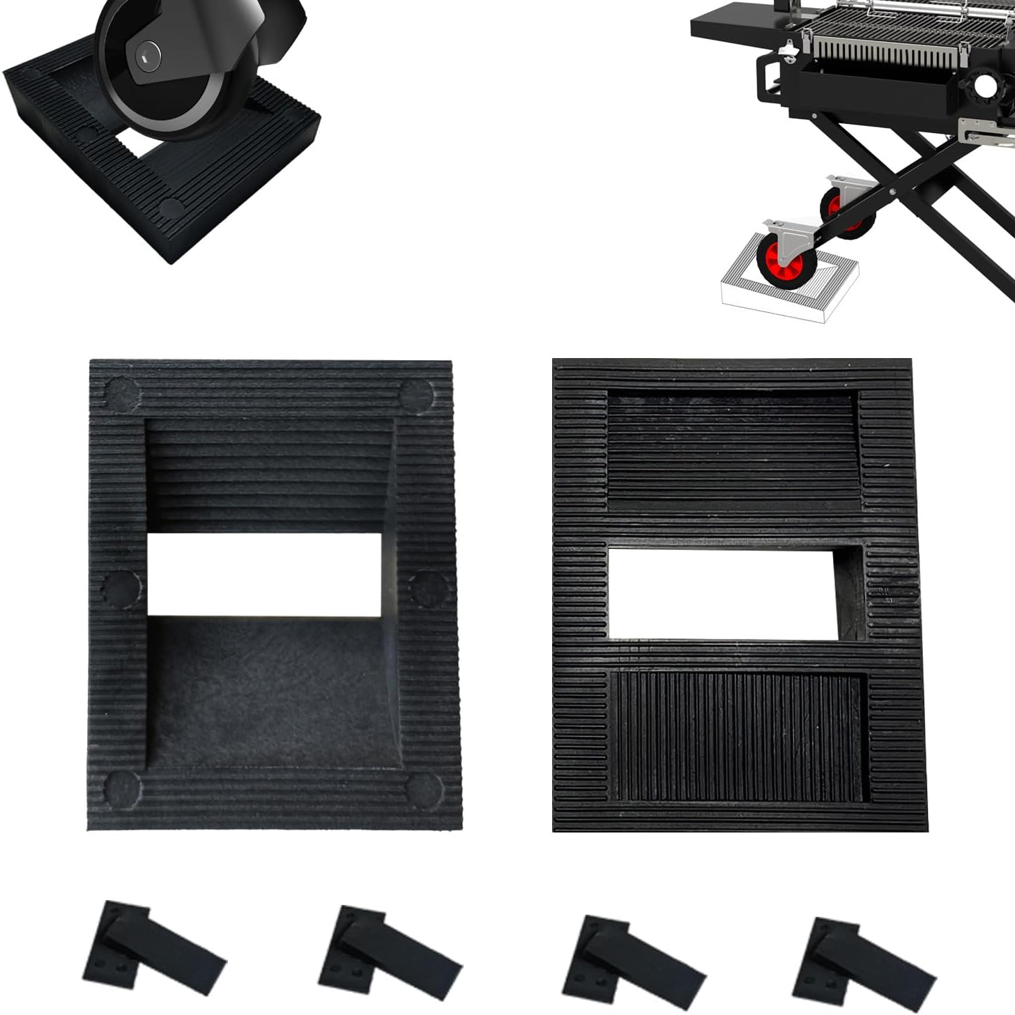 Amazon.com: YOEXON Grill Leveling shims, Outdoor Grill Balancing Wedges ...