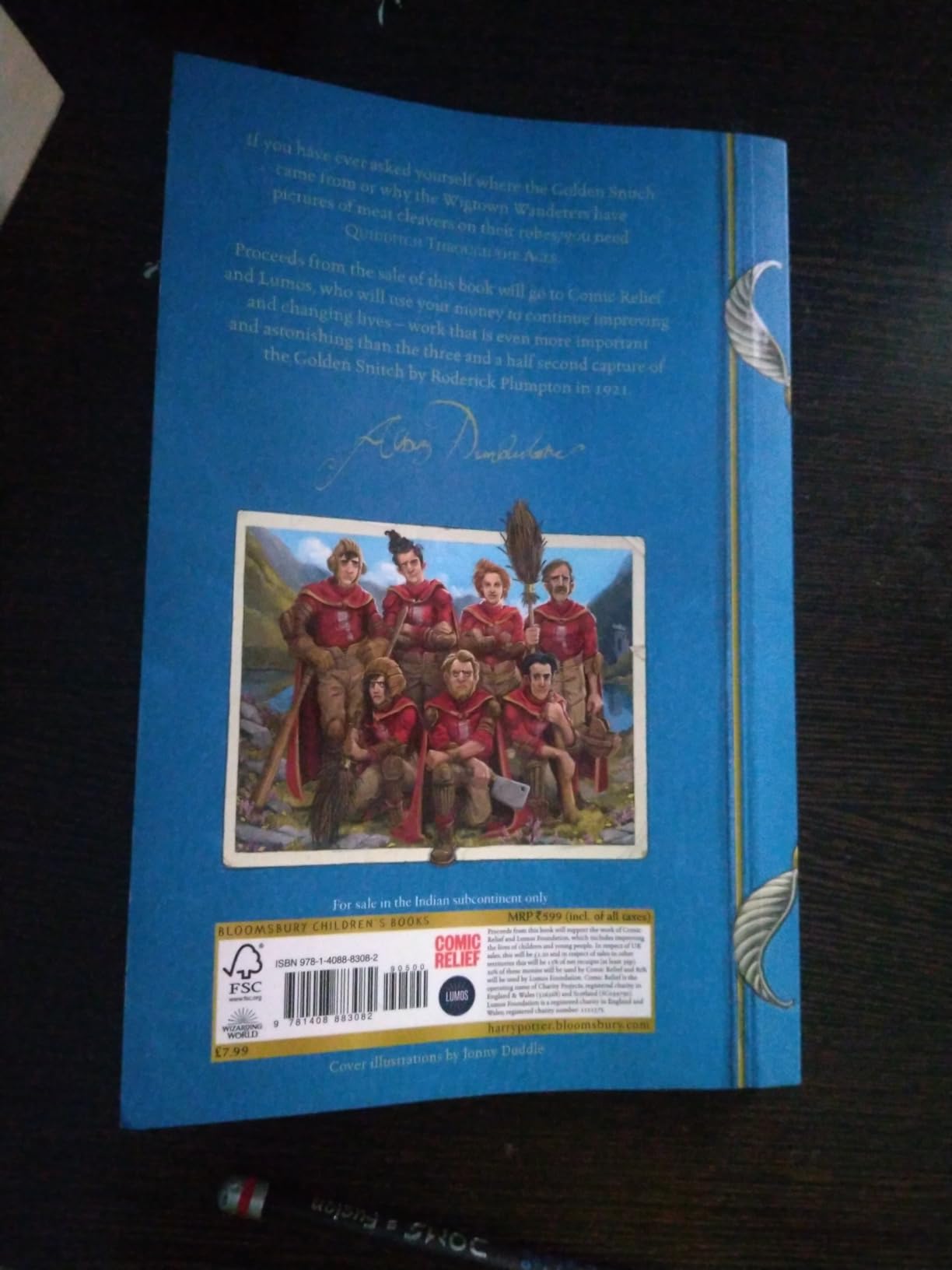 Quidditch Through the Ages: A Harry Potter Hogwarts Library Book eBook ...