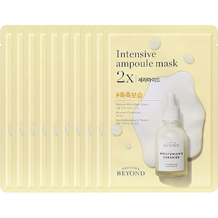 Amazon.com : BEYOND Intensive Ampoule Mask 2X Ceramide for Hydrating ...