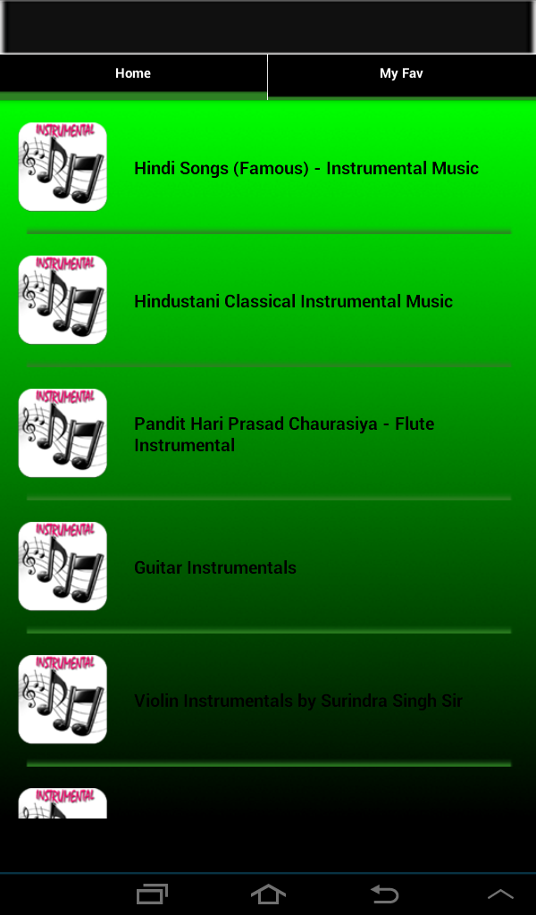 Indian Instrumental Music Videos - App on Amazon Appstore
