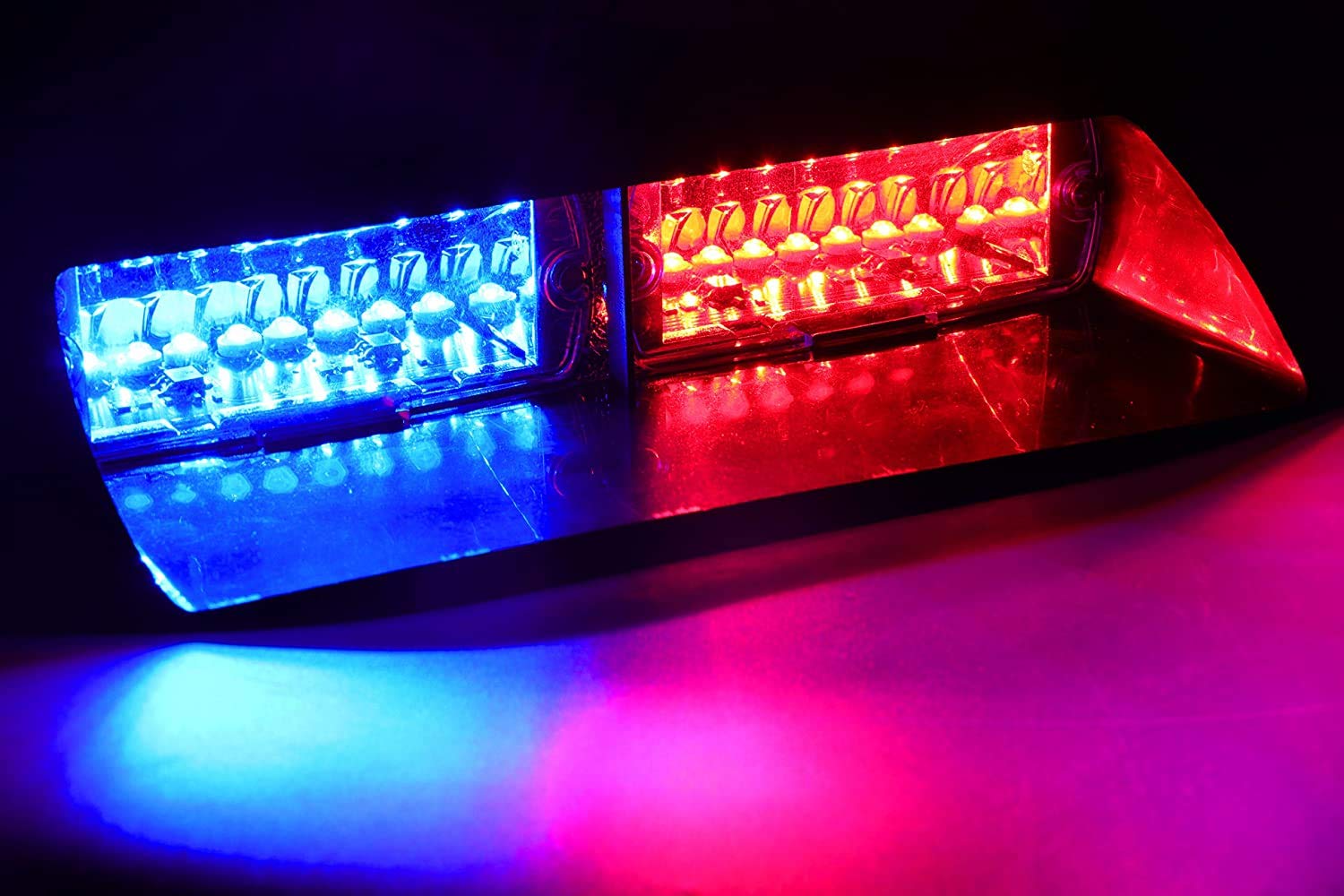 Snapklik.com : Car 16-led 18 Flashing Mode Emergency Vehicle Dash ...