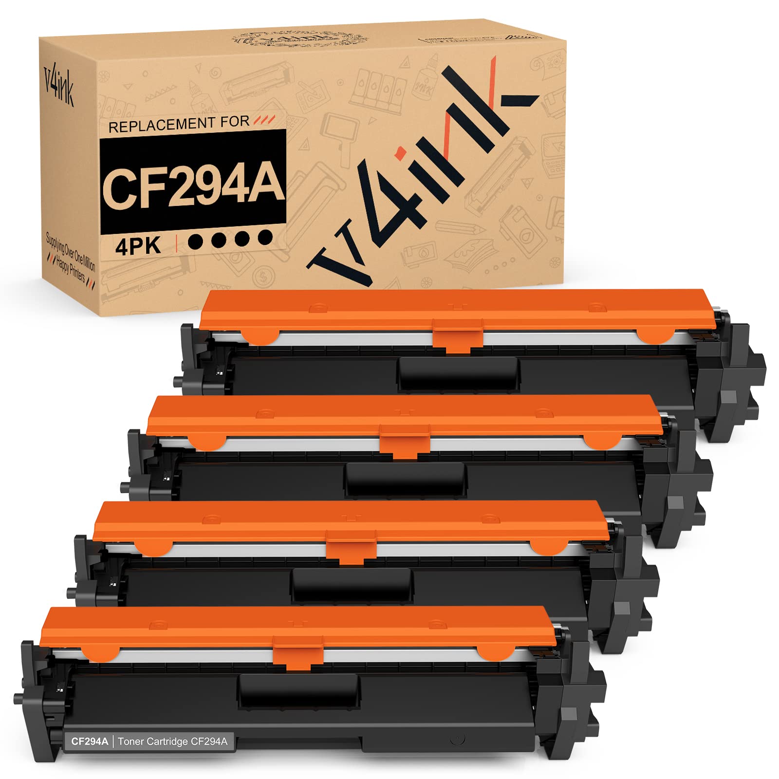 Amazon.com: v4ink Compatible CF294A 94A Toner Cartridge Replacement for ...