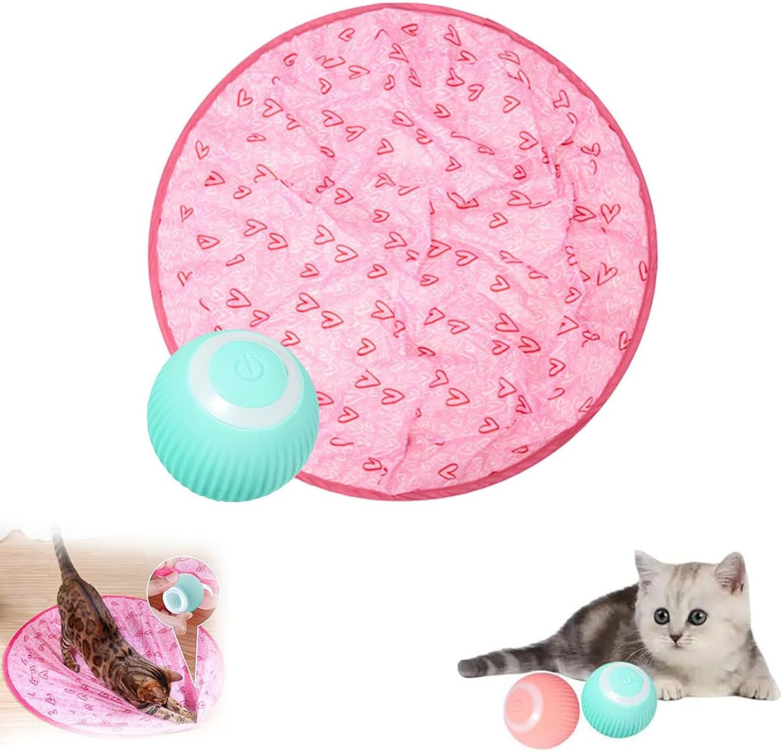 Amazon.com: Simulated Interactive Hunting Cat Toy - Electronic ...