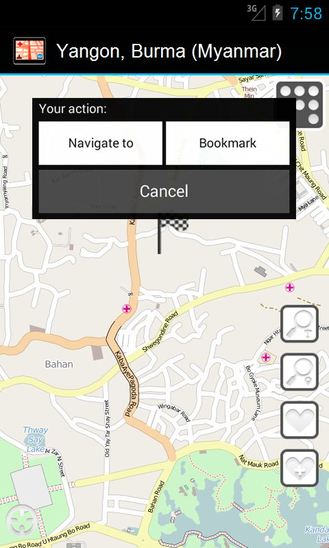 Yangon, Birmania (Myanmar) Vector Map: Travel Monster: app su Amazon ...