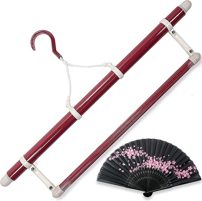 Amazon.com: Japanese Kimono Hanger for Artistic Display - with Floral ...