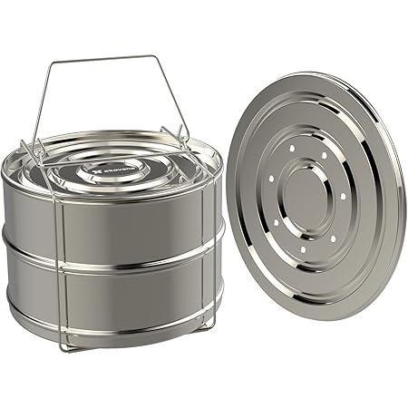 Amazon.com: Aozita Stackable Steamer Insert Pans with Sling for Instant ...