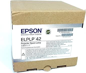 Amazon.com: Aurabeam Original lamp for Epson ELPLP42 Projector Lamp ...