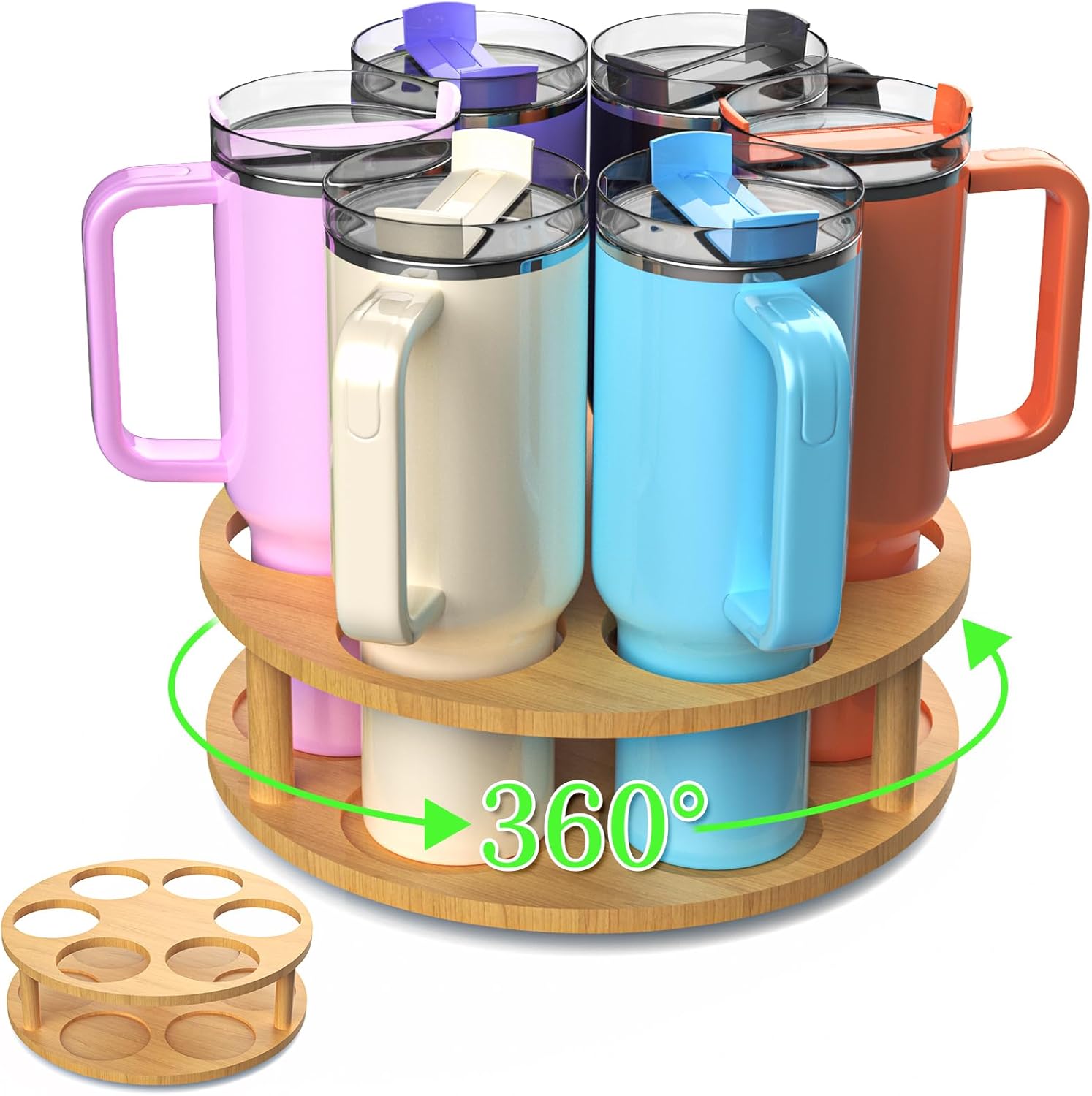 Amazon.com: Abida Water Bottle Organizer for Stanley 40 oz Tumbler with ...