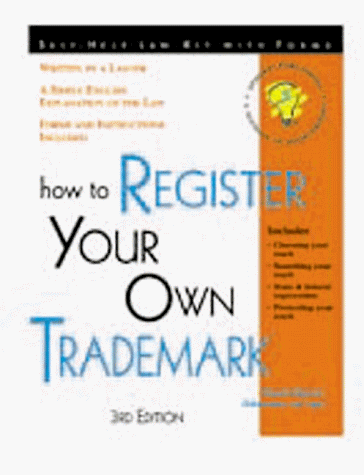 Amazon.com: How to Register Your Own Trademark: With Forms ...