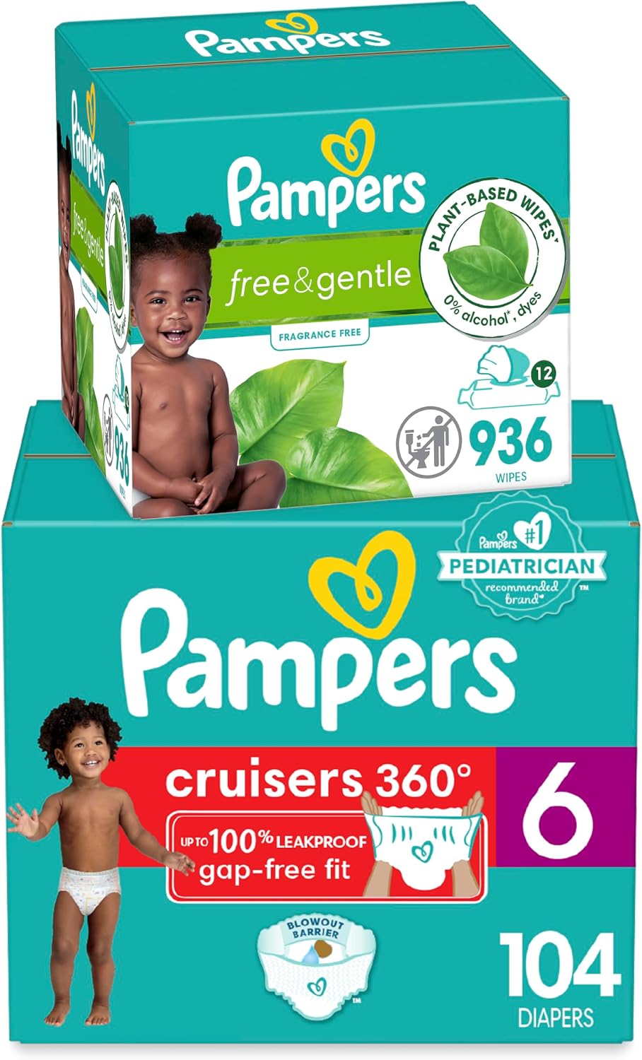 Amazon.com: Pampers Pull On Cruisers 360° Fit Disposable Baby Diapers ...