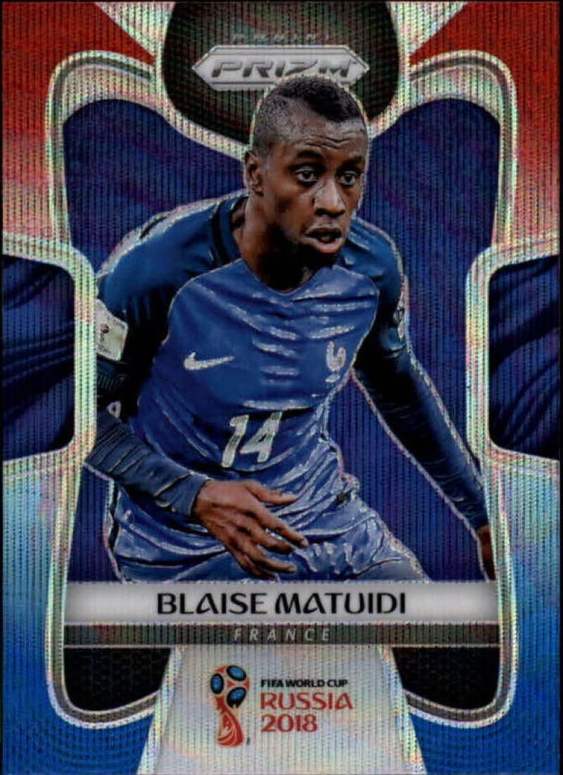 Amazon.com: 2018 Panini Prizm Prizms Refractor Red and Blue Wave #77 ...