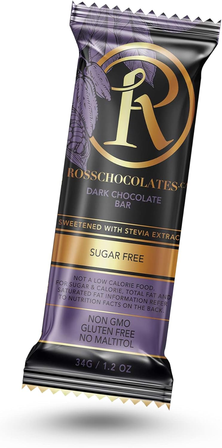 Ross Chocolates – Gourmet Chocolate Bars | Sweetened with Stevia ...