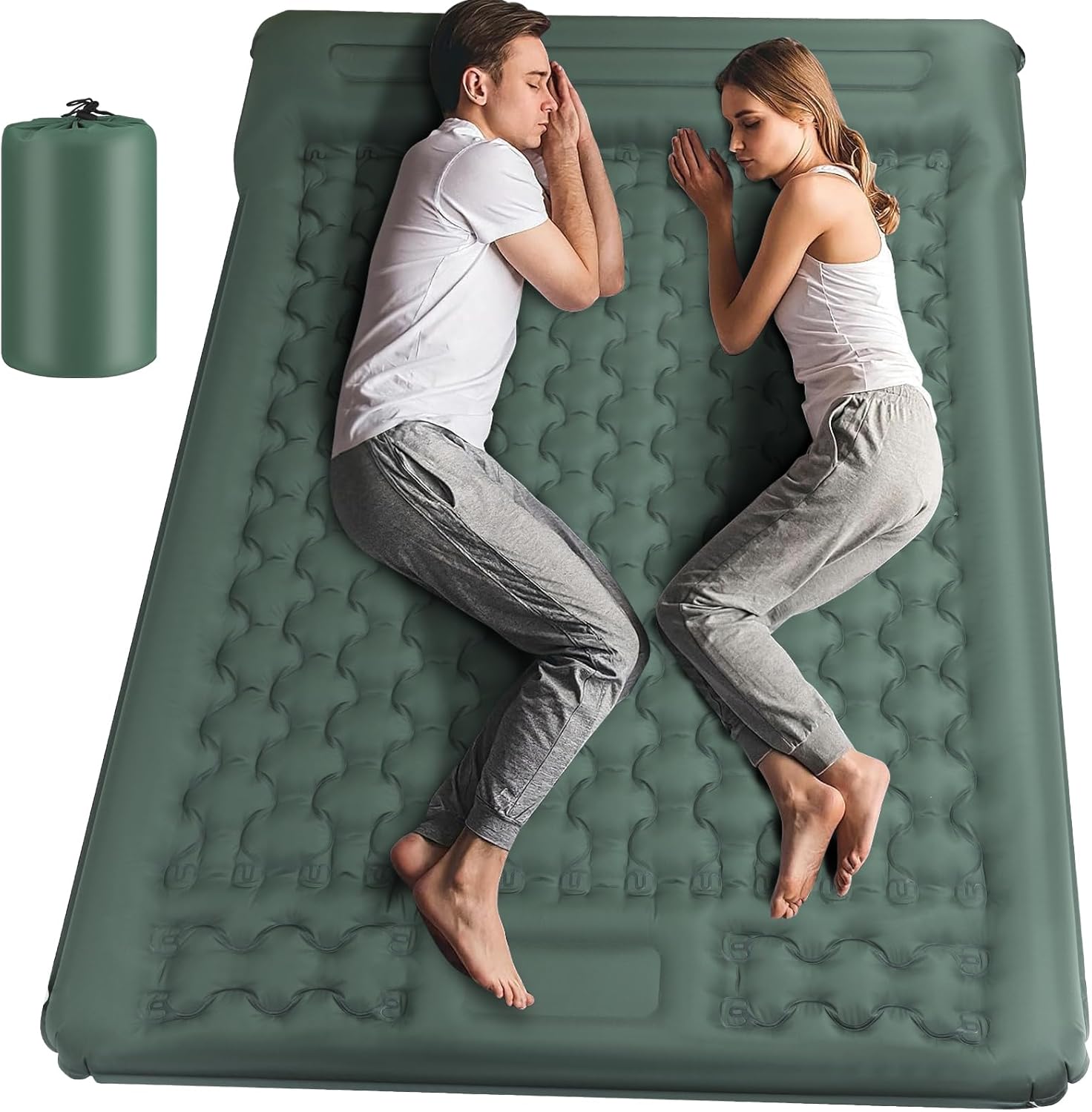 Jaztral Camping Mat - Upgraded Extra Thick Self Inflating Camping ...
