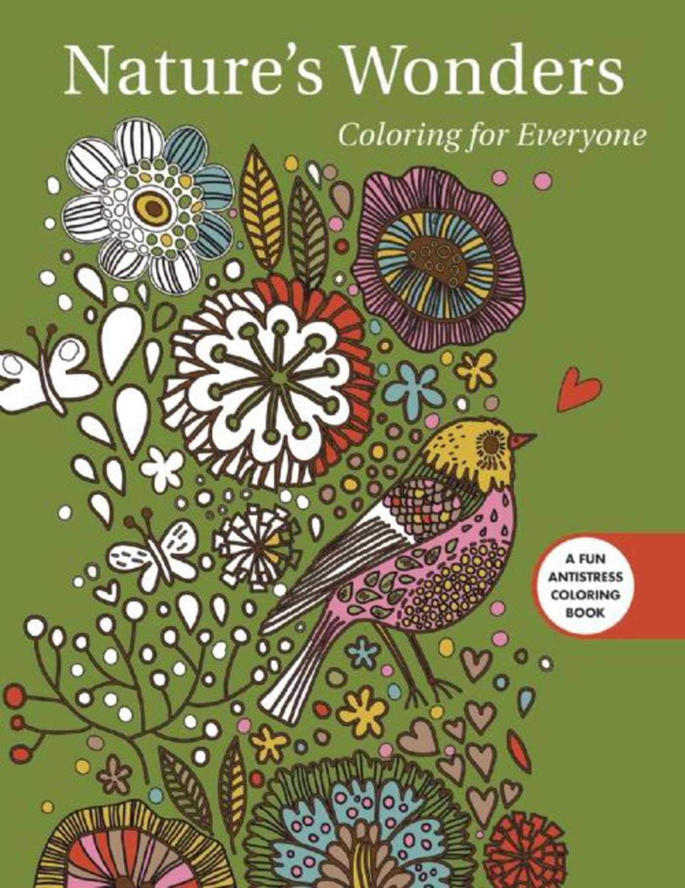 Amazon.com: Nature's Wonders: Coloring for Everyone (Creative Stress ...