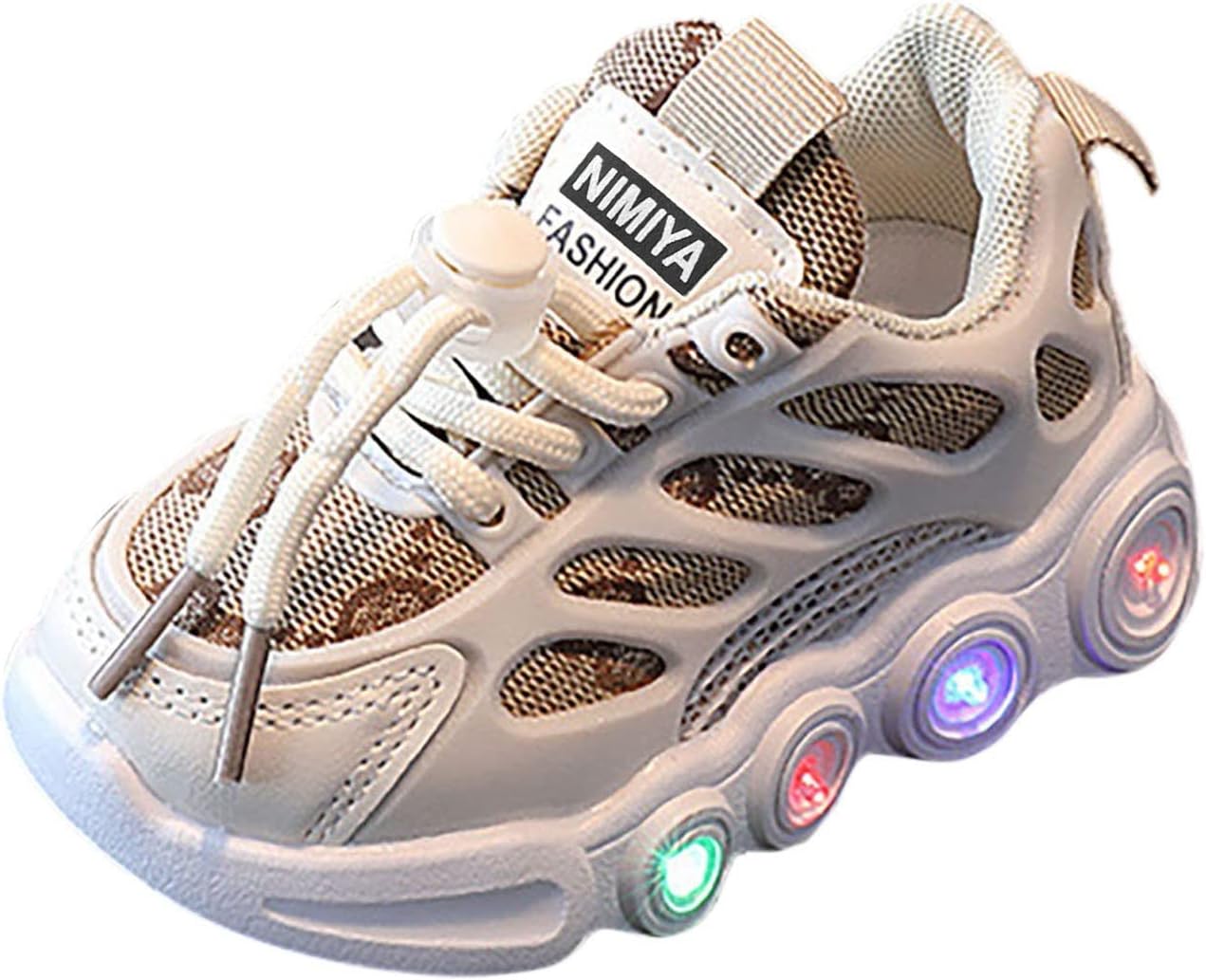 Amazon.com | FRETRG Children LED Light Strip Shoes Lace Up Canvas Shoes ...