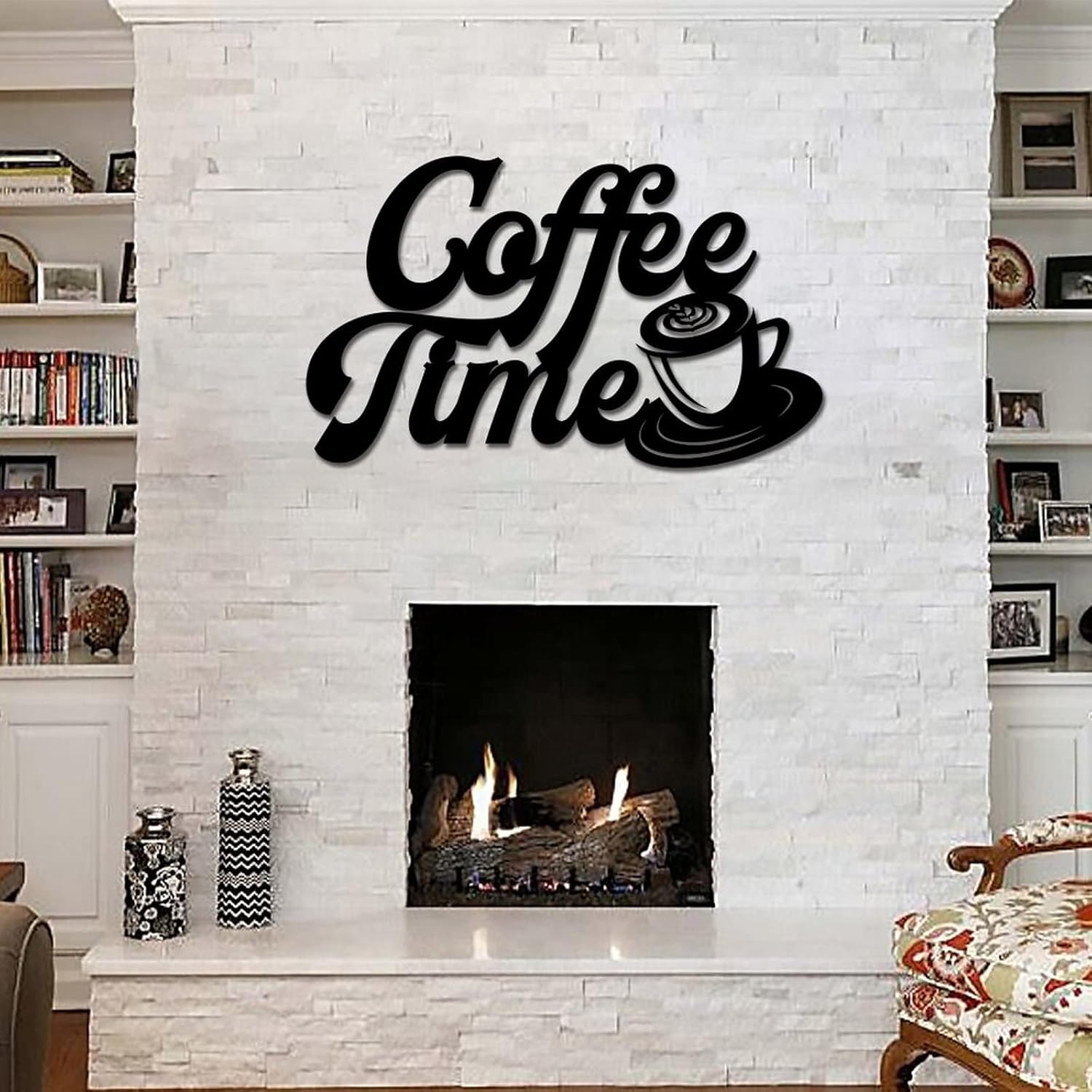 Amazon.com: Coffee Sign, Coffee Time Word Sign Coffee Time Letter Wall ...