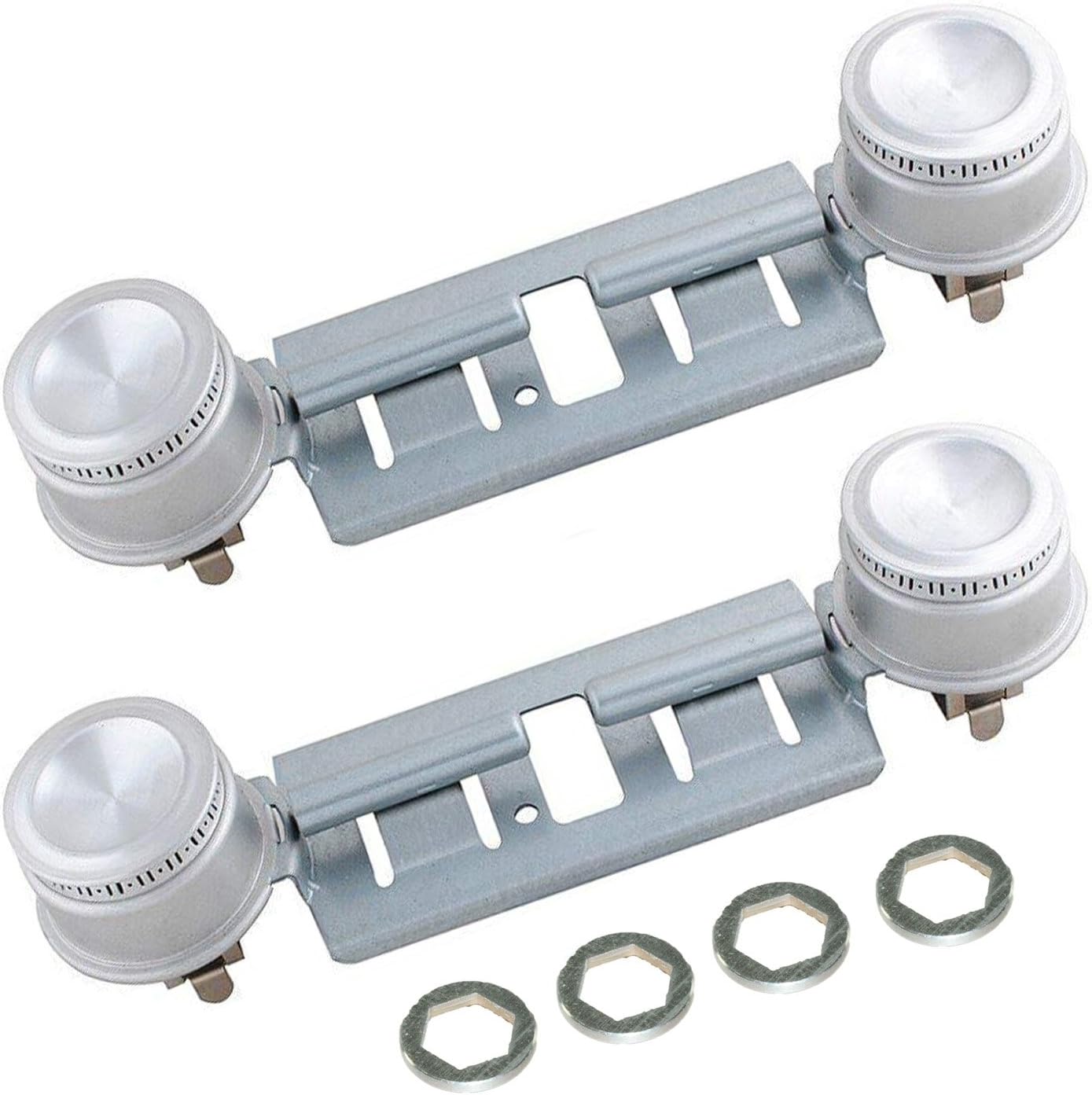 Amazon.com: Ecumfy (Pack of 2) WB29K17 WB16K10026 Double Burner Kit ...