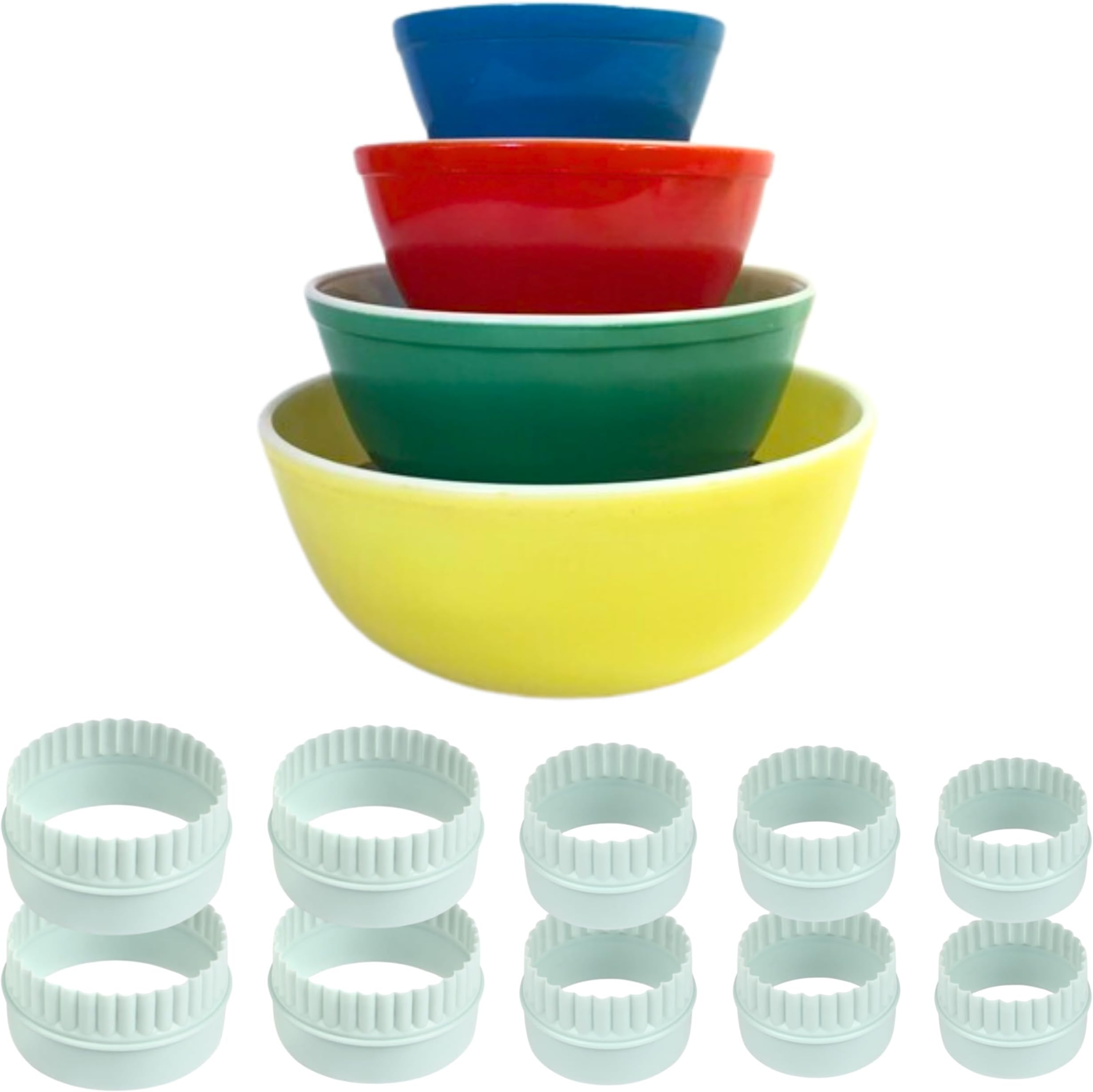 Amazon.com: 10 Pieces Display Stands for Pyrex Cinderella Bowls | Bowl ...