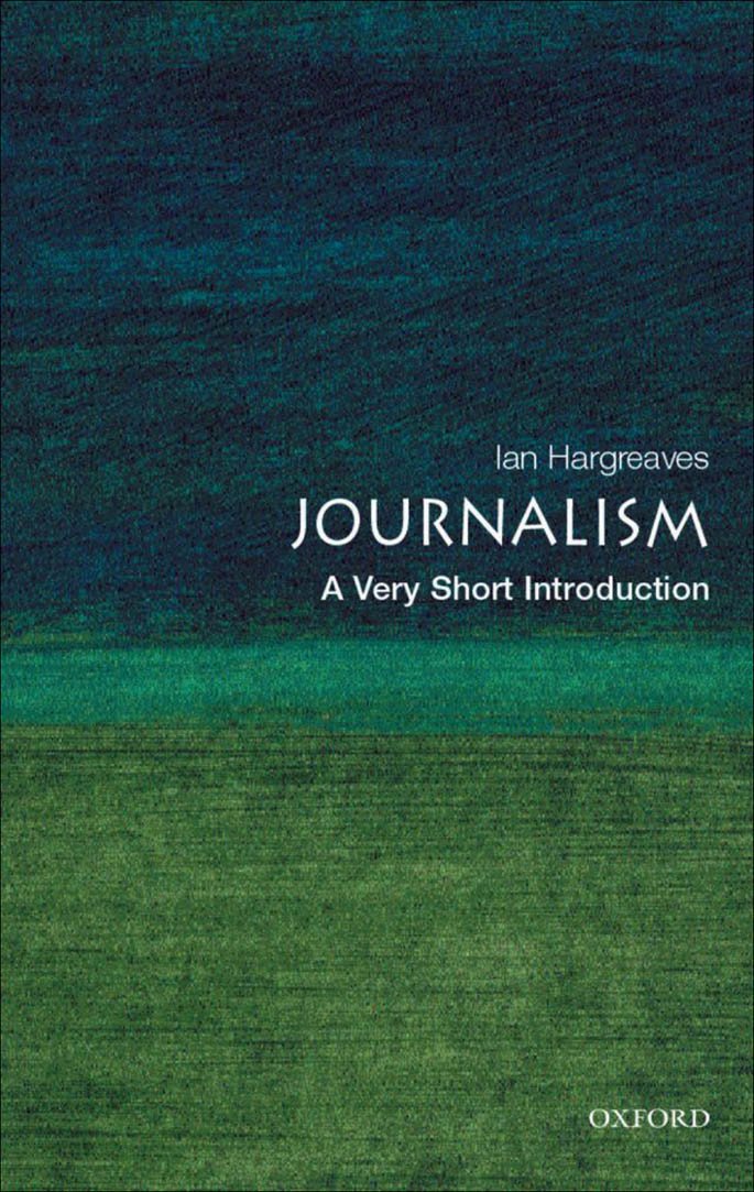 Amazon.com: Journalism: A Very Short Introduction (Very Short ...