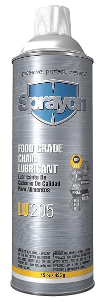 Amazon.com: Sprayon LU205 Food Grade Chain Lubricant 15 oz Aerosol, SKU ...