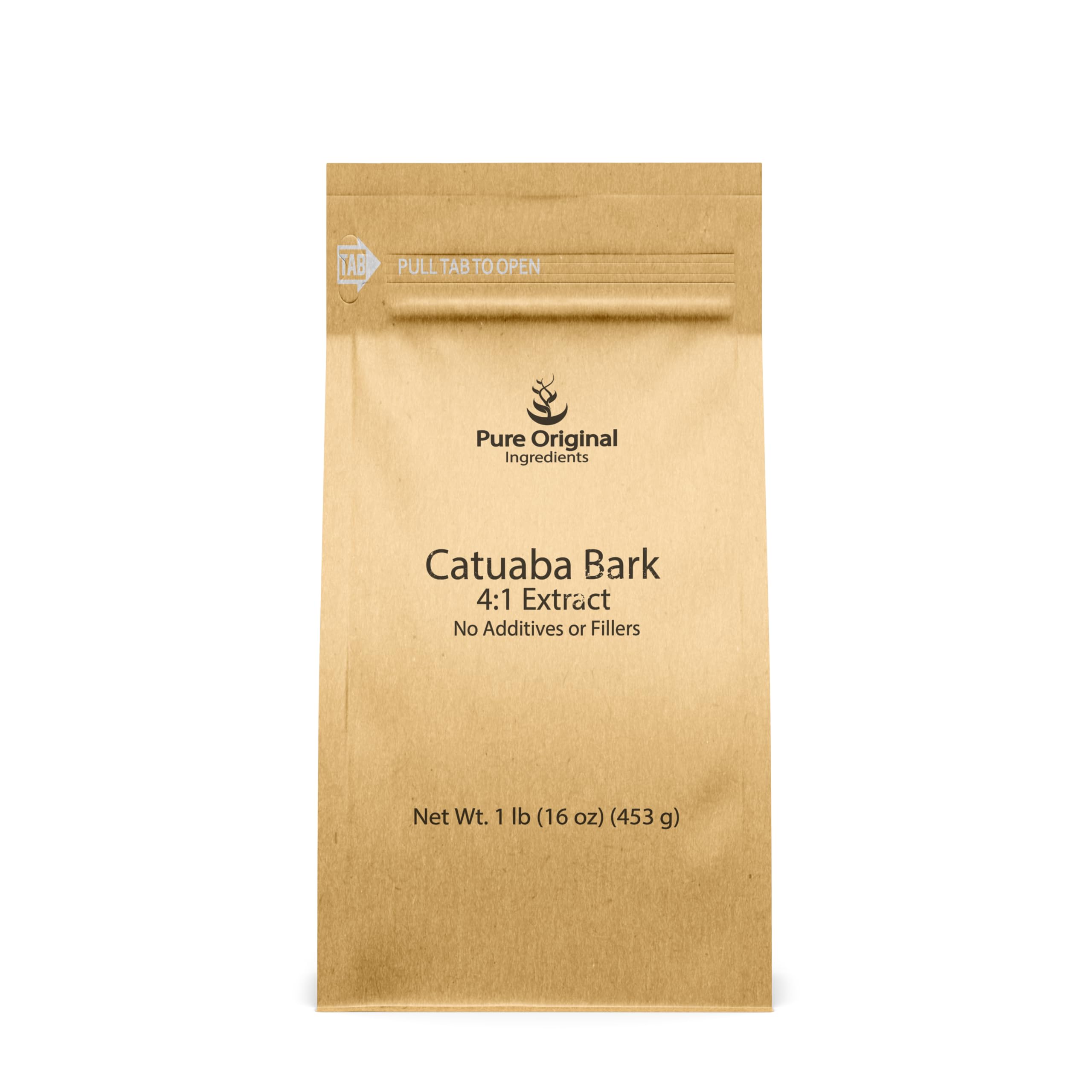 Amazon.com: PURE ORIGINAL INGREDIENTS Catuaba Bark Extract (1 lb), 4: 1 ...
