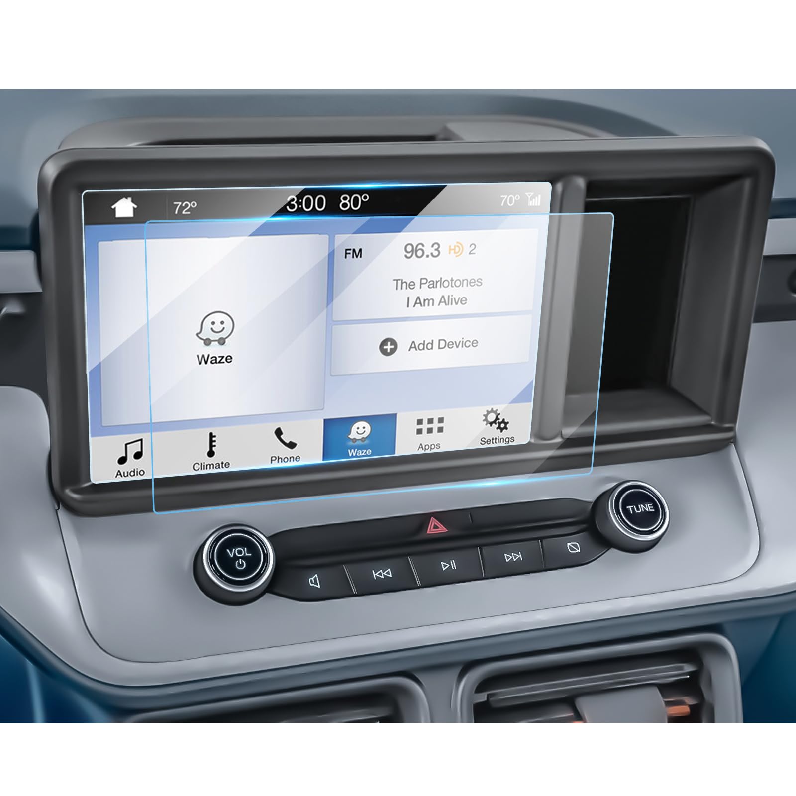 Amazon.com: Sinminou Screen Protector Compatible with 2023 2024 Ford ...