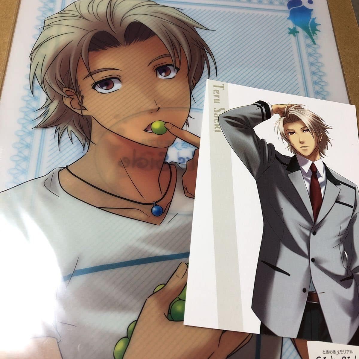 Amazon | 佐伯瑛 ときめきメモリアル Girl’s Side 2nd kiss ときメモGS2 クリアファイルセット ポストカード ...