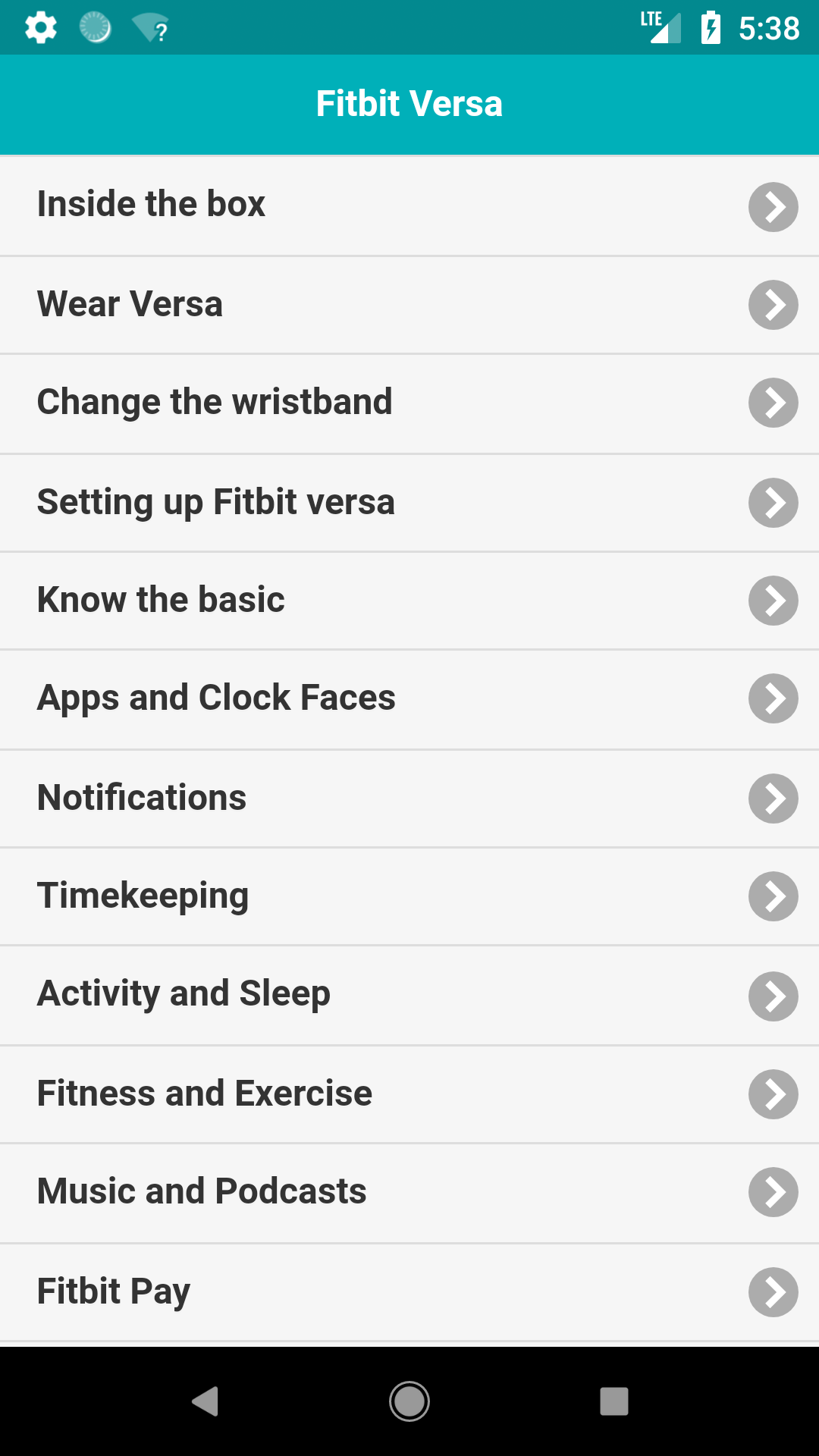 User guide for Fitbit Versa - App on Amazon Appstore