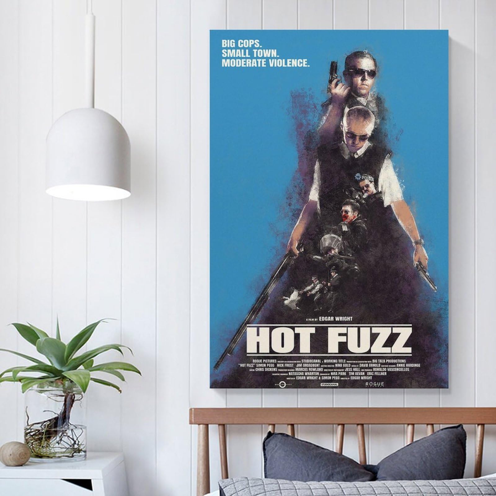 Hot Fuzz Minimalist Poster