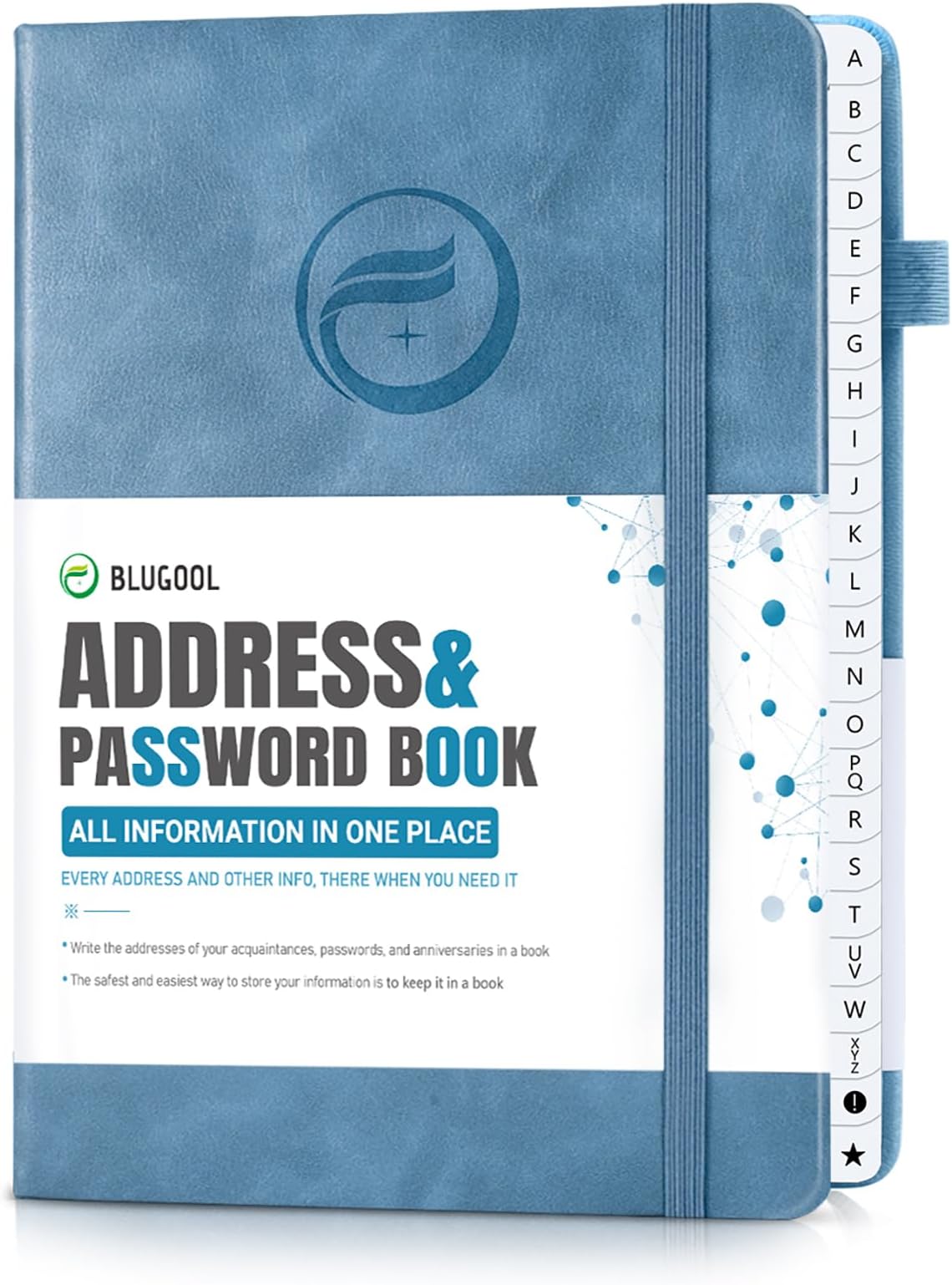Amazon.com : Address Book with Alphabetical Tabs, Large Hardcover ...