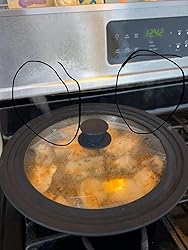 Amazon.com: Universal Lid for Pots,Pans and Skillets - Tempered Glass ...