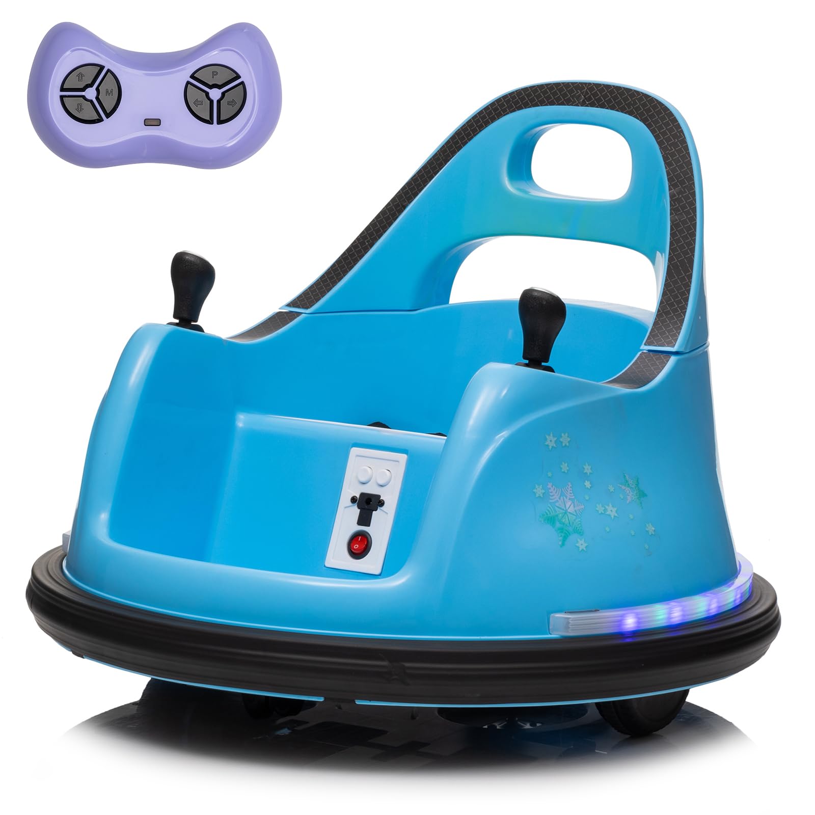 12V Electric Ride On Bumper Car For Toddlers, Kids Bumper Car With ...