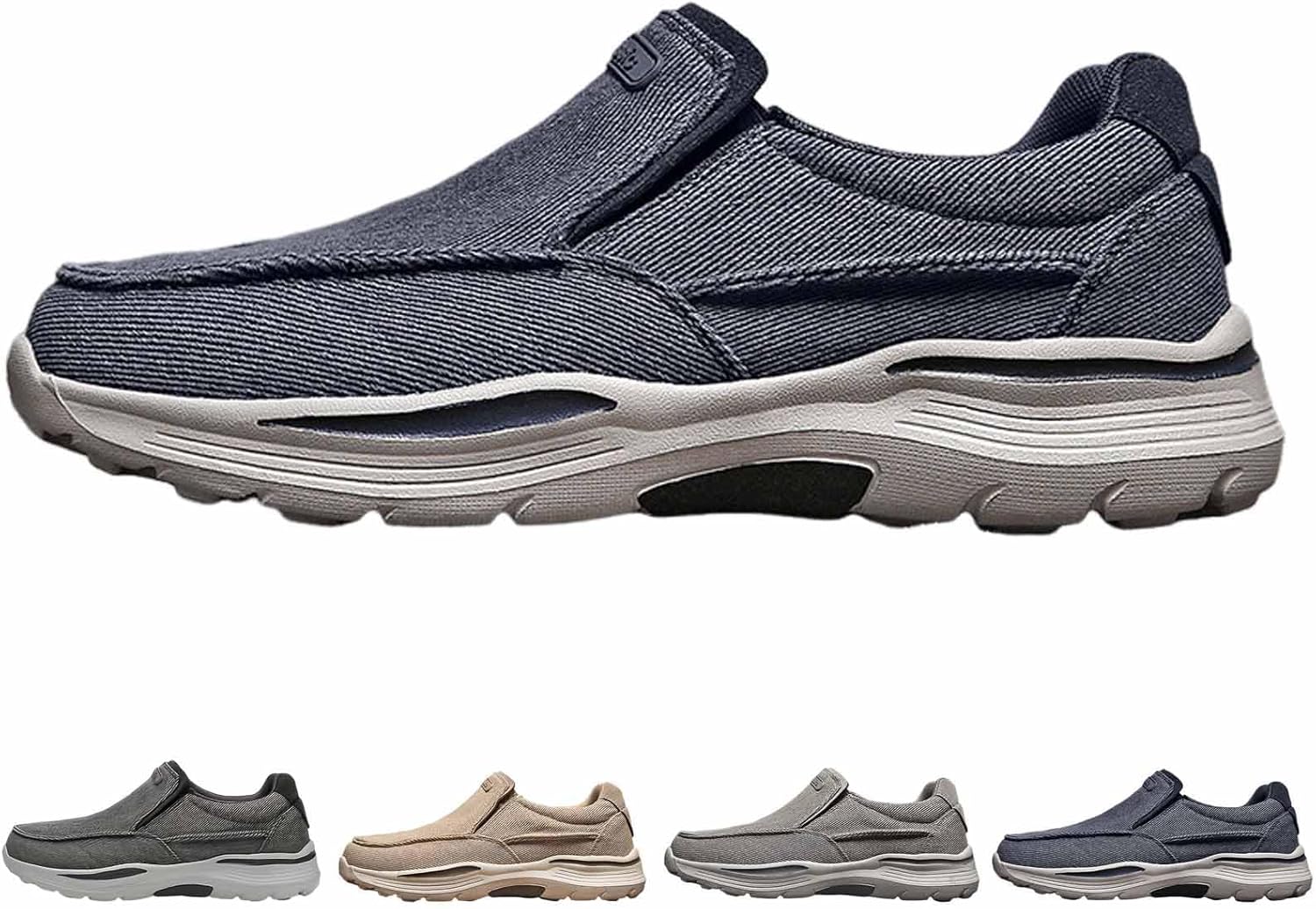 Deklan - Zapatos ortopédicos para caminar para hombre, mocasines de ...