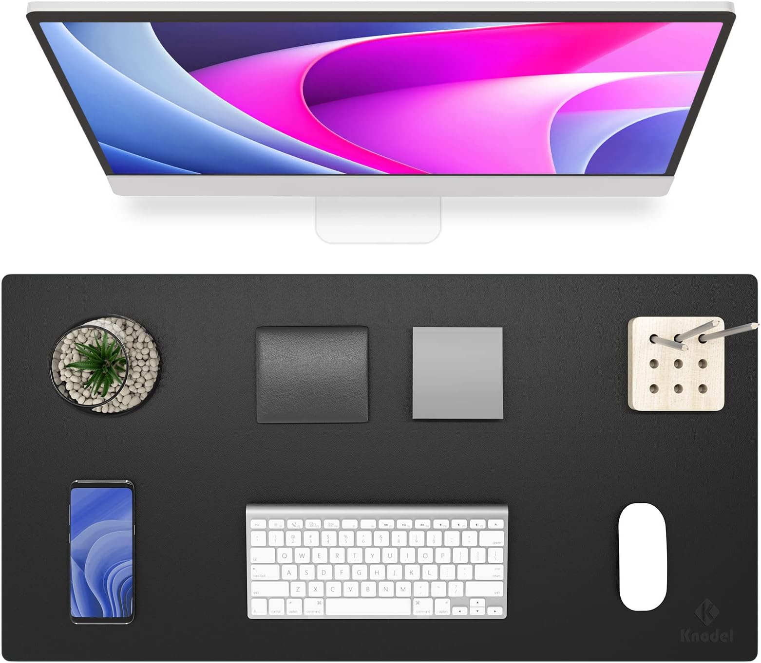 Amazon.com : Gorilla Grip Desk Mat, Non Slip and Heat Resistant Mouse ...