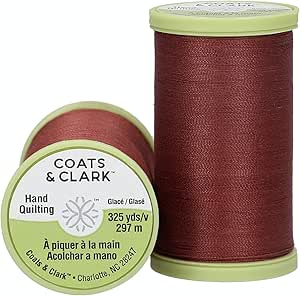 Amazon.com: Coats Thread & Zippers Dual Duty Plus Hand Quilting Thread ...