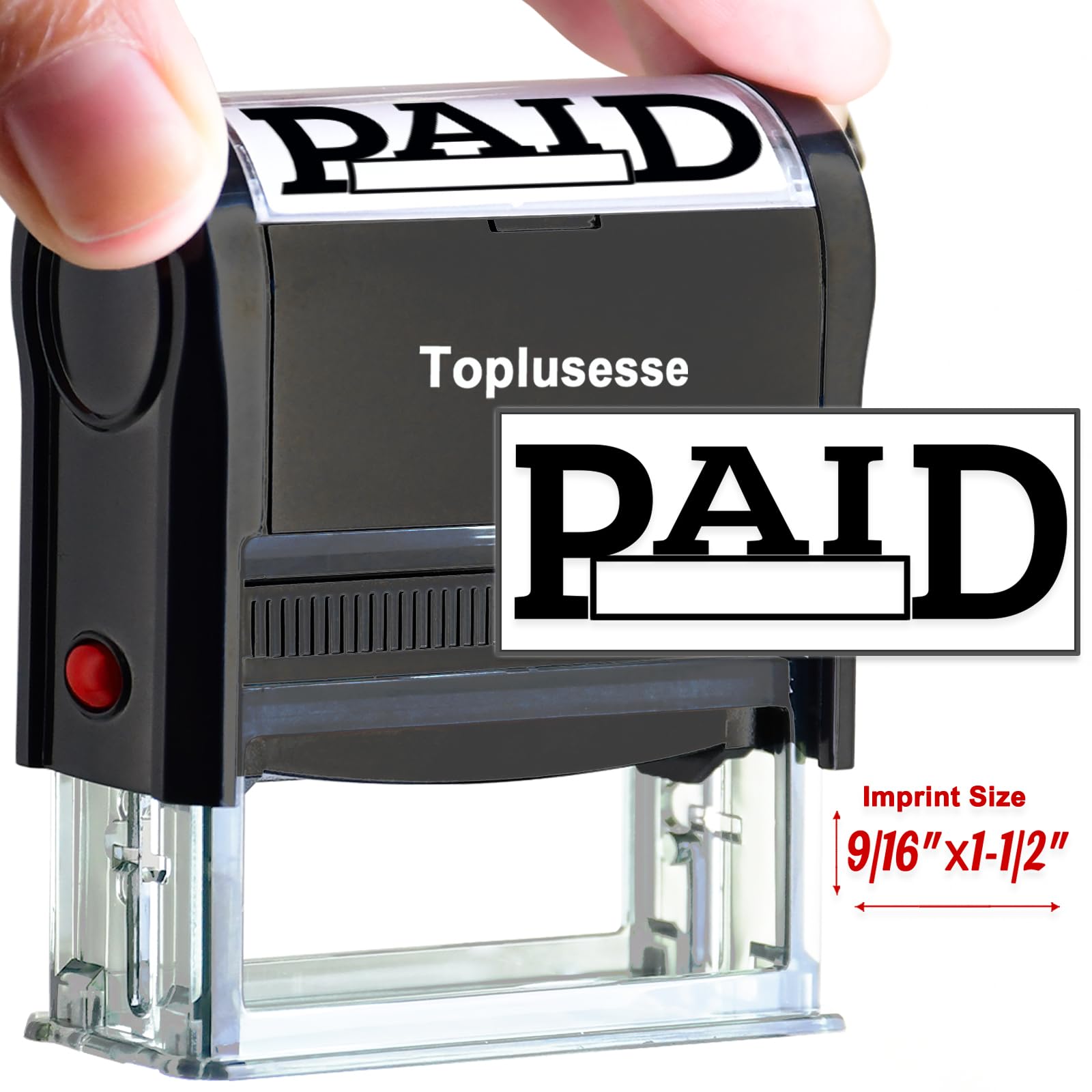 Snapklik.com : Paid Stamp Self Inking Rubber Business Stamp Office ...