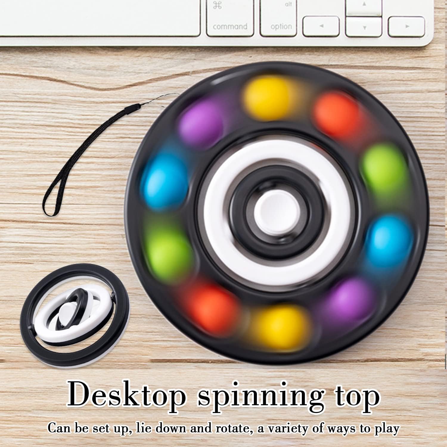 Fingertip Gyro Spinner,Simple Fidget Spinner,Sensory Toys for Babies ...