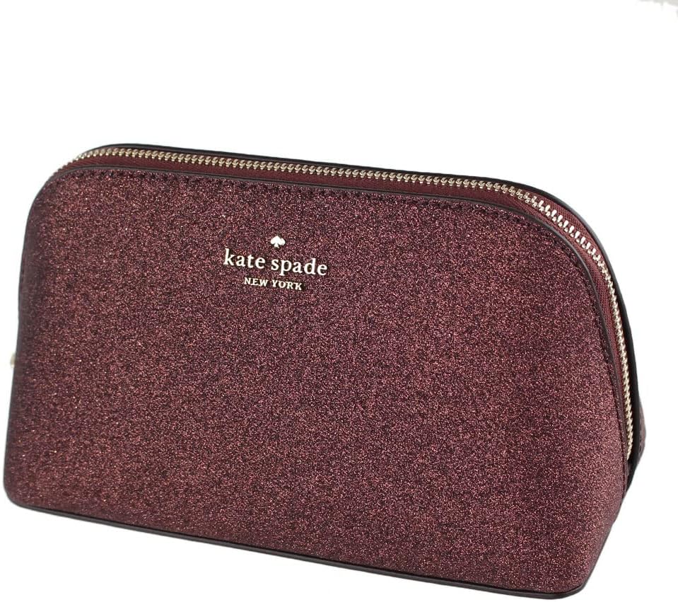Amazon.com: Kate Spade Glitter Make Up Cosmetic Bag : Beauty & Personal ...