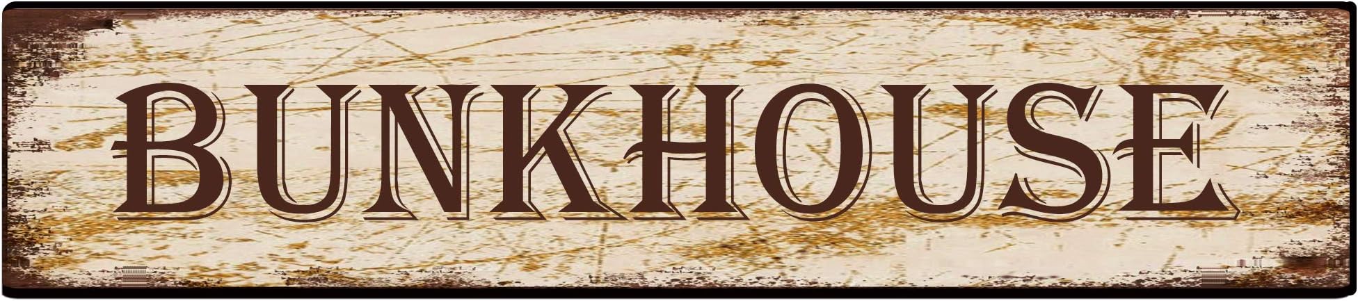 Amazon.com: UFunhome Welcome to The Bunkhouse Sign, Bunkhouse Decor ...