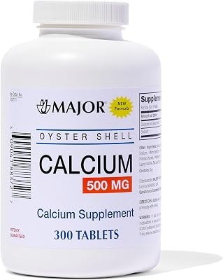 Major Oyster Shell Calcium 500 mg - Daily Calcium Macao | Ubuy