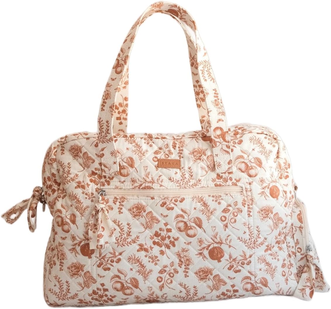 Amazon.com: Staya Quilted Duffle Bag - Perfect Travel Companion ...