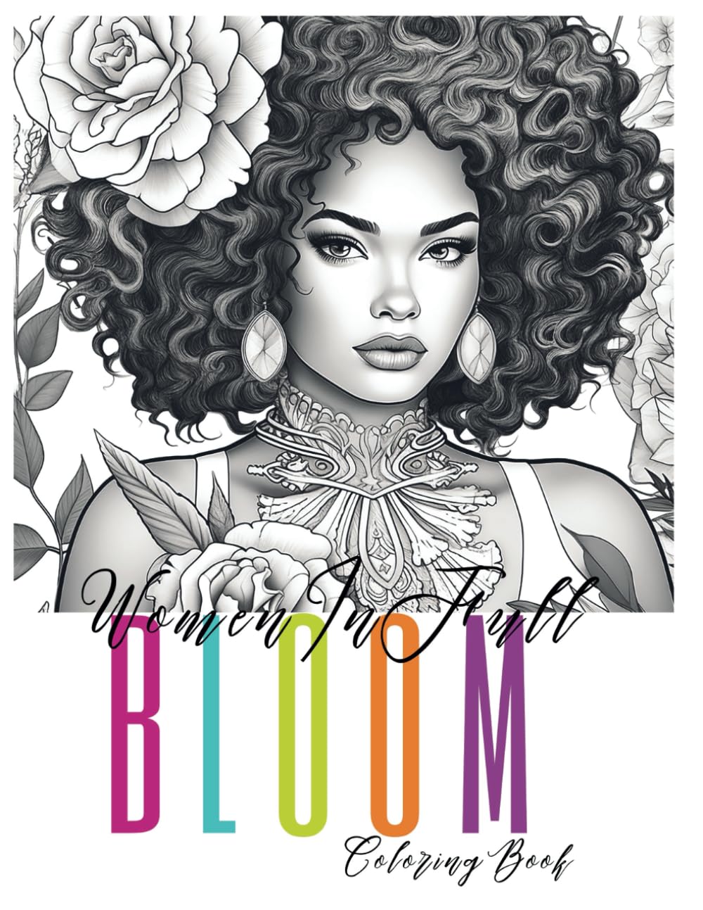 Amazon.com: Women In Full Bloom Coloring Book: 9798853120402: Owens ...