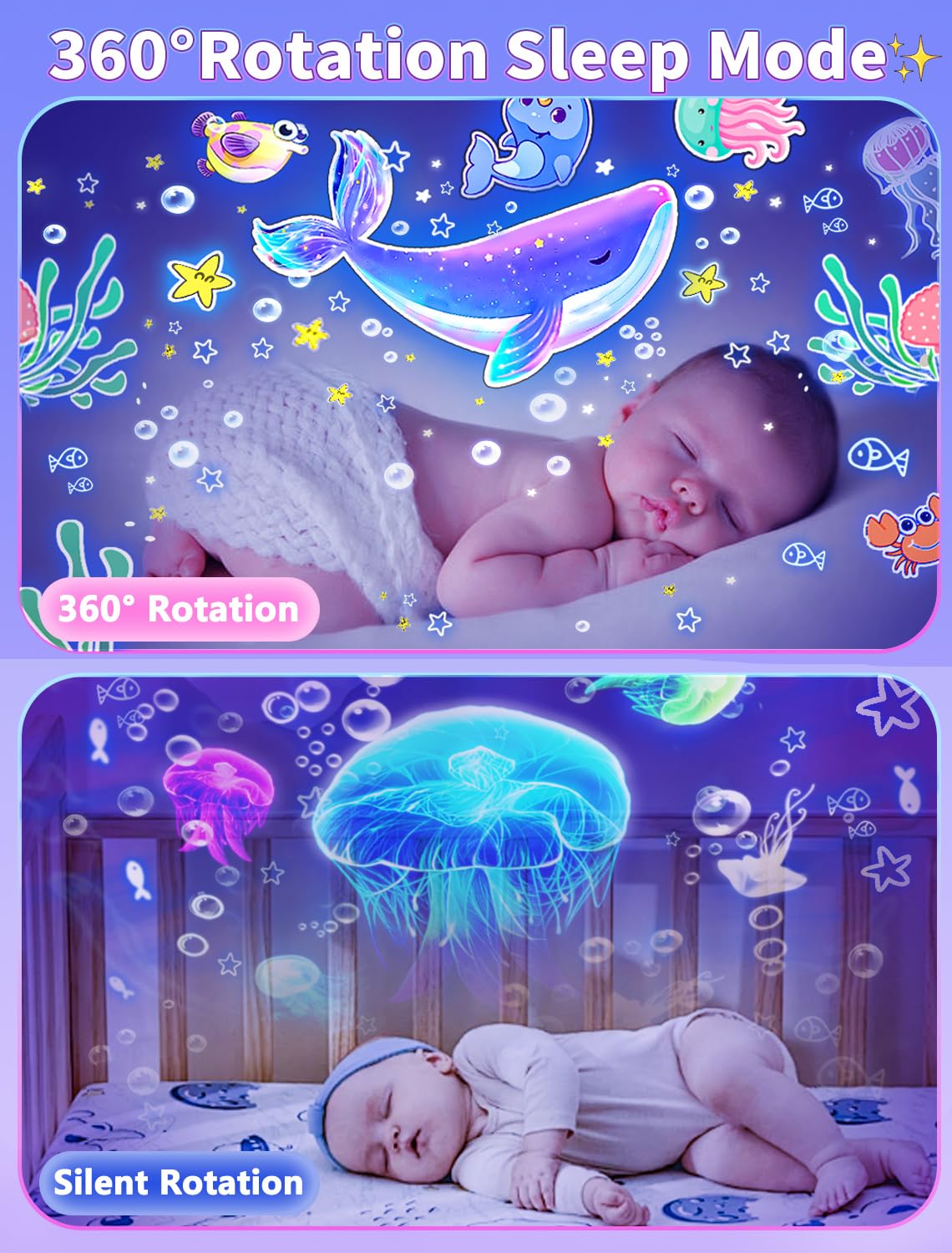 For Ceiling Light Show For Babies 21 Sets Of Films, Projector Night