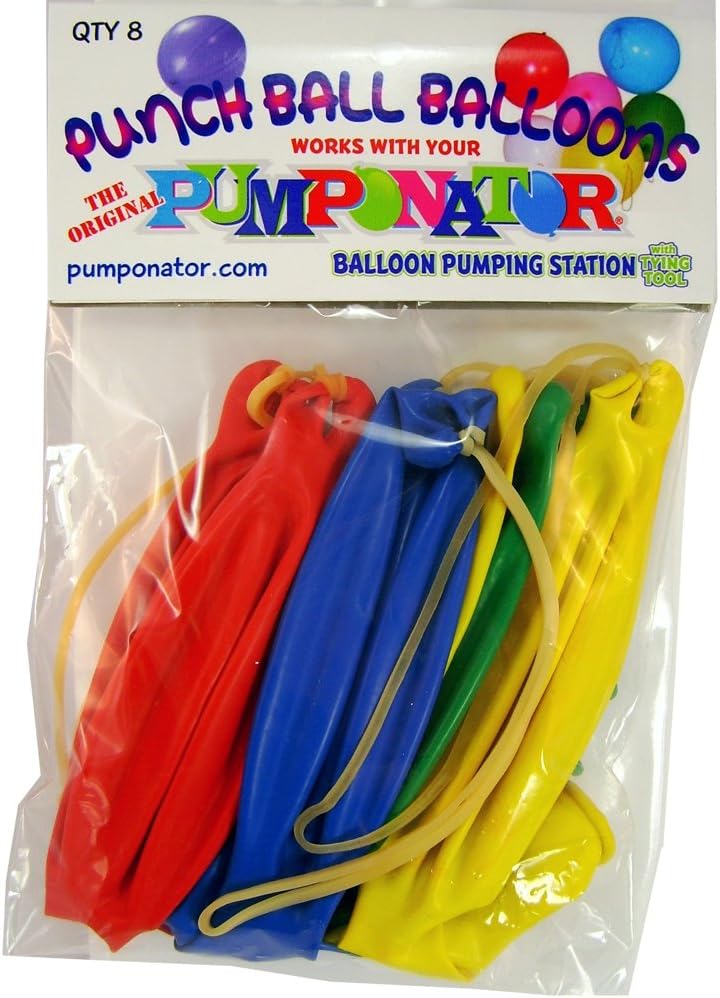 Amazon.com: Pumponator Punch Ball Balloons : Toys & Games