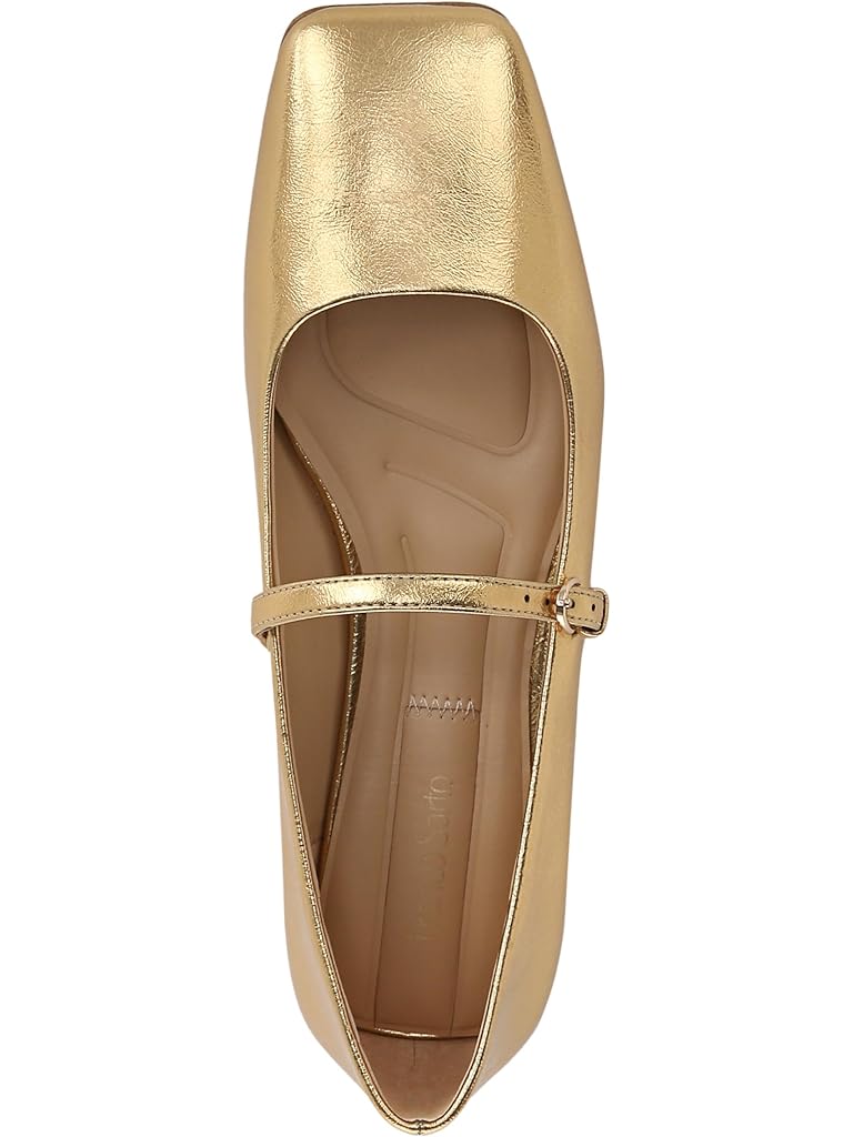 Womens gold ballet flats + FREE SHIPPING | Zappos.com
