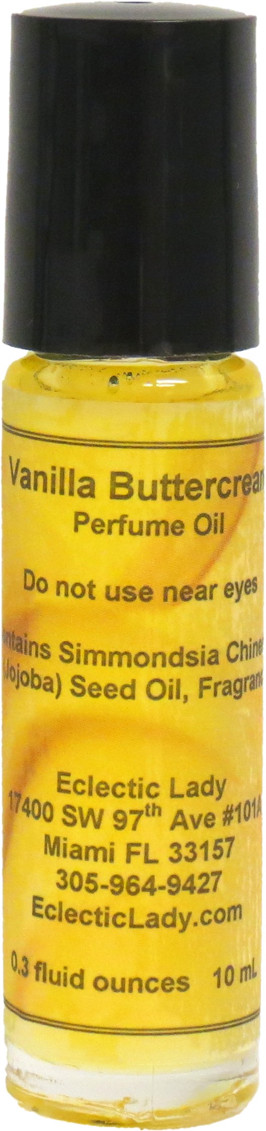 Amazon.com : Vanilla Buttercream Perfume Oil, 0.3 Oz Portable Roll-On ...