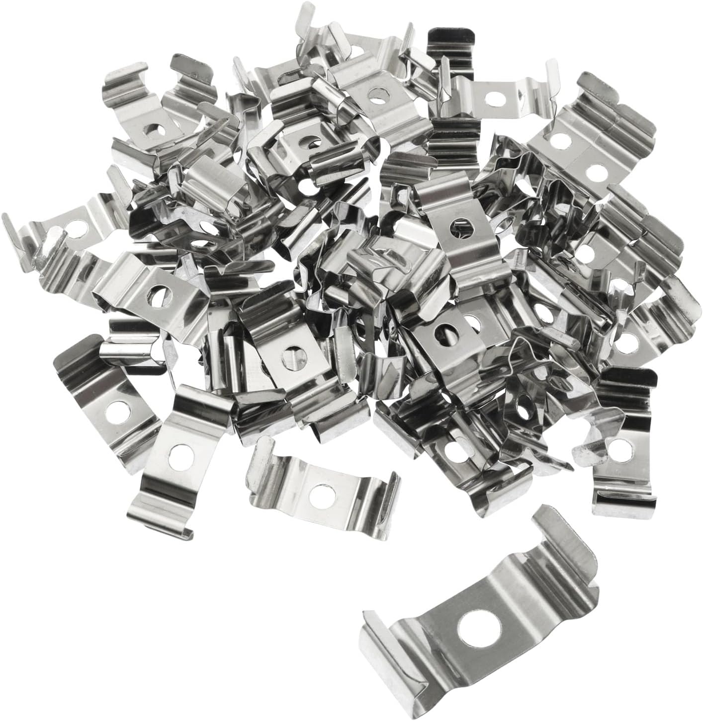yyangz 100PCS T5 Iron Bracket Hooks for Tube Lights Universal ...